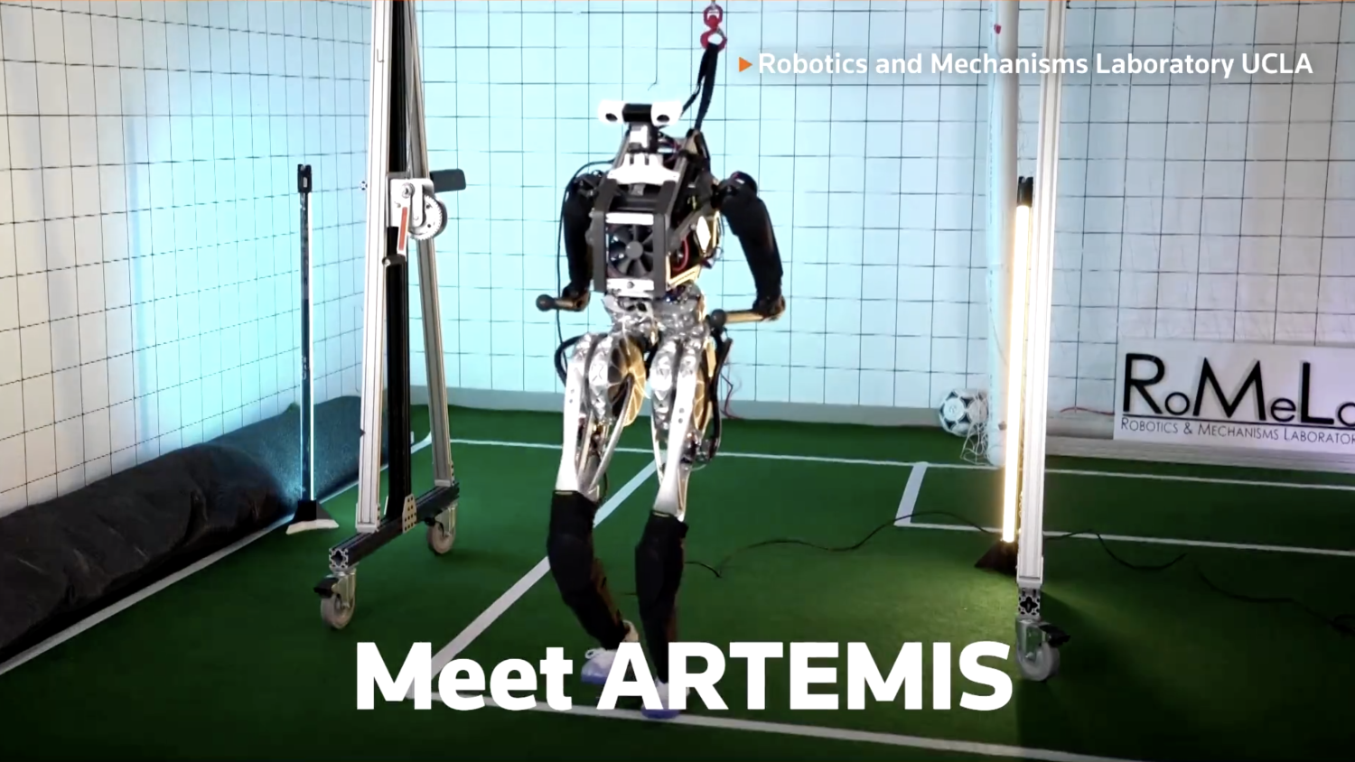 Meet ARTEMIS: A soccer robot created at UCLA
